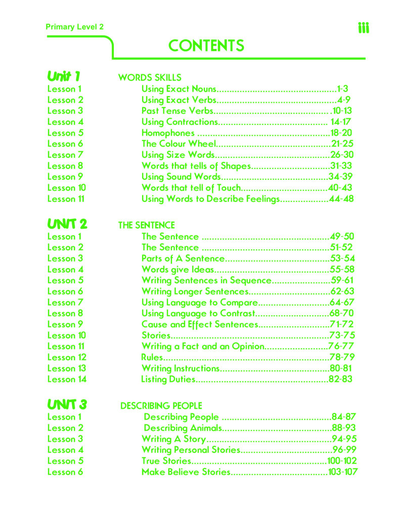 DEVELOPING SKILLS IN COMPOSITION Primary Level 2 New Revised - Royards ...