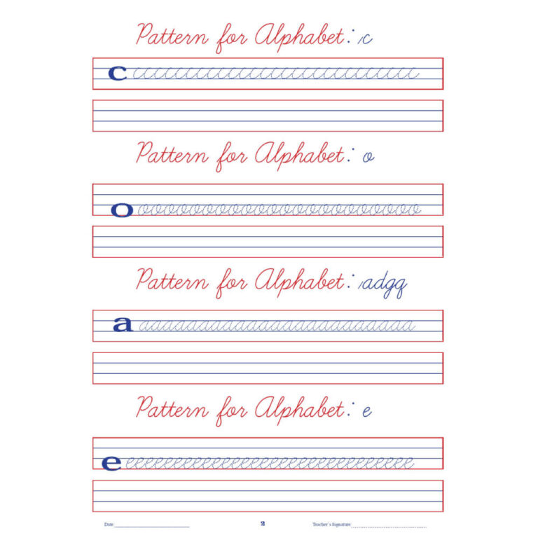 CURSIVE SMALL LETTERS - Royards Publishing Company Limited